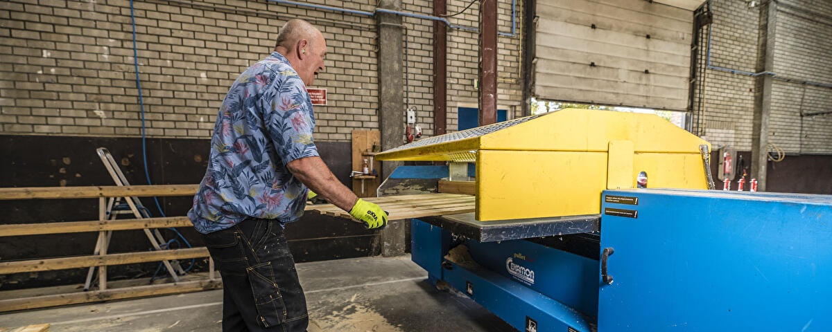 Pallets op maat, ook in kleine aantallen - Palletrecycling